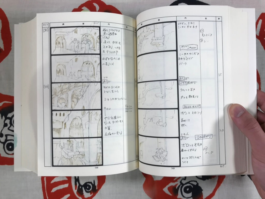Castle in the Sky Storyboards by Ghibli / Hayao Miyazaki (2001) – Japan ...