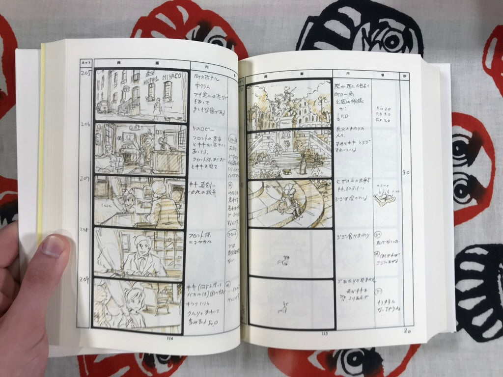 Kiki's Delivery Service Storyboards by Ghibli / Hayao Miyazaki (2001 ...