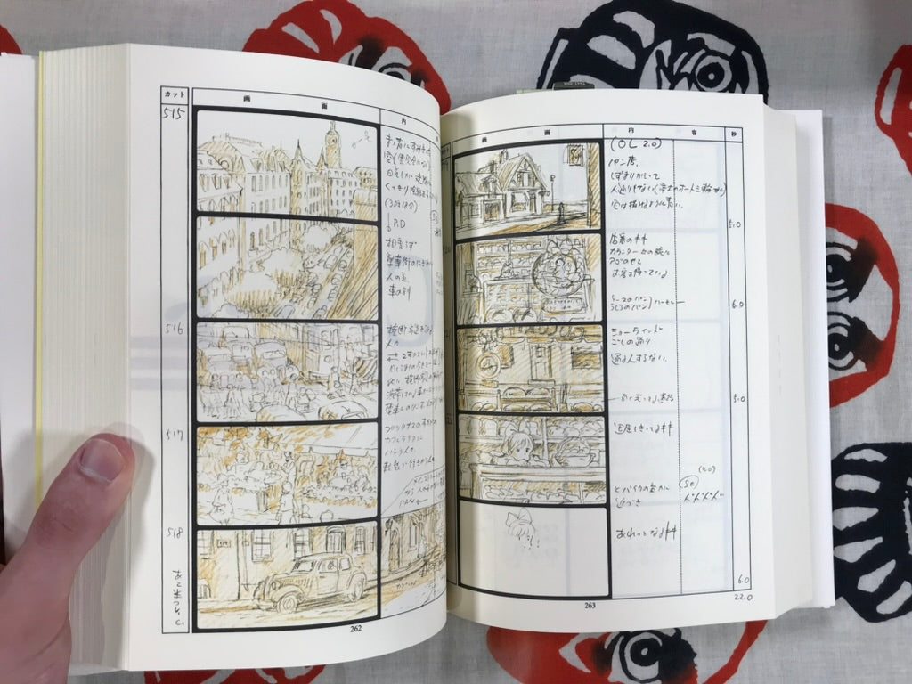 Kiki's Delivery Service Storyboards by Ghibli / Hayao Miyazaki (2001 ...