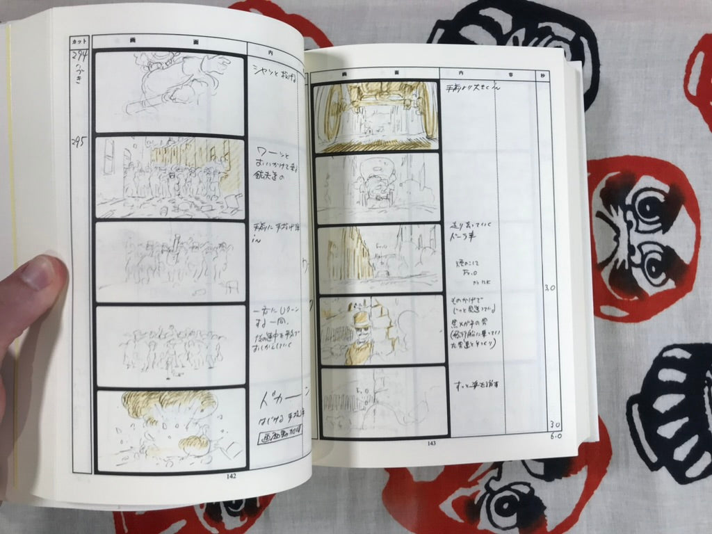Castle in the Sky Storyboards by Ghibli / Hayao Miyazaki (2001) – Japan ...